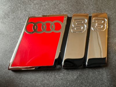 Jewelry Grade Handmade Metal Audi Emblems