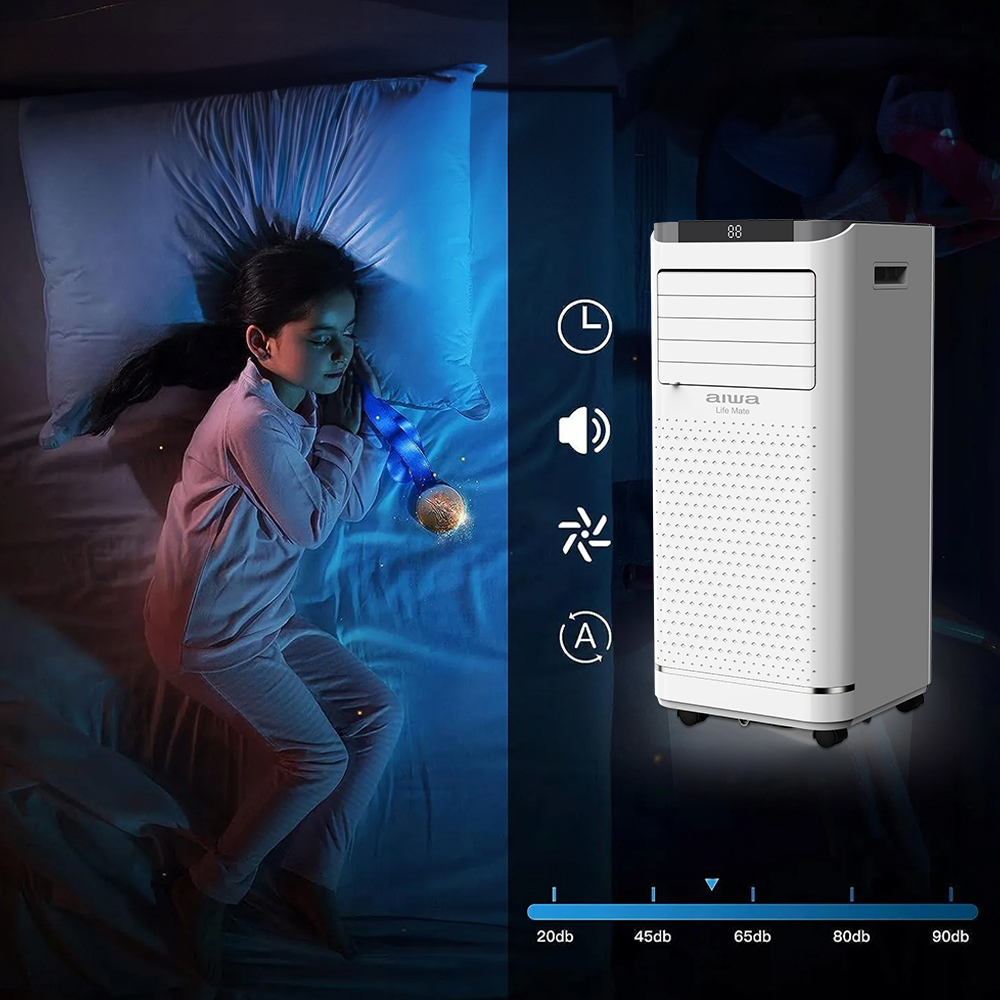 Klimatyzator przenośny z funkcją osuszania 2,5 kW AIWA-PAC09Y1 | Sklep ...