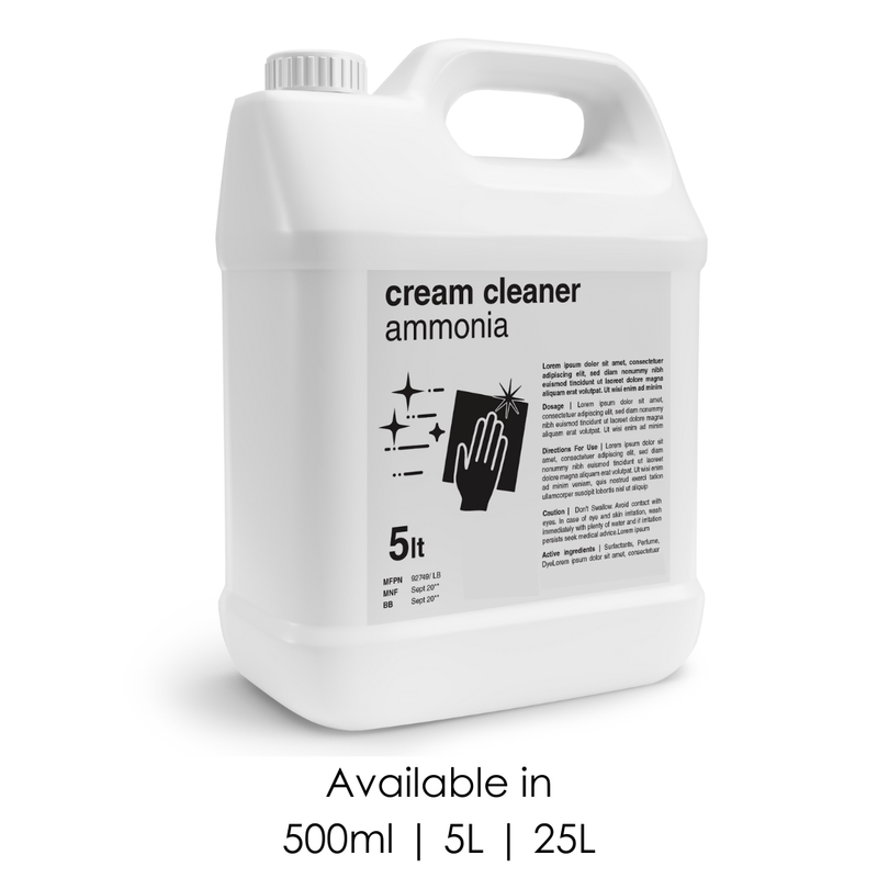 Cream Cleaner Ammonia 25L