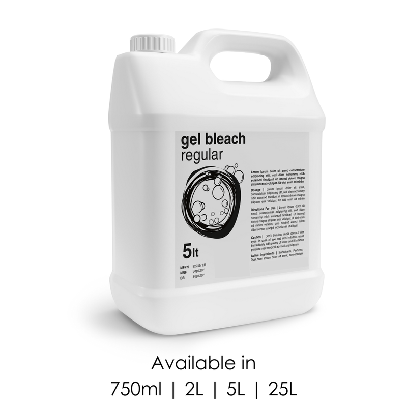 Gel Bleach Regular (Thick Bleach Gel) 25L