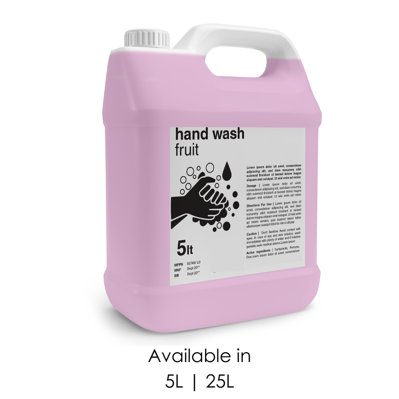 Hand Wash Fruit (Pink) 25L