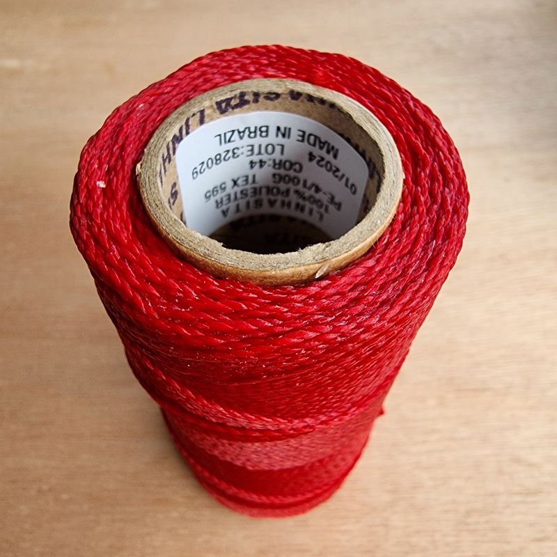 Cor #44 1mm Waxed Linhasita Thread 170m Spool