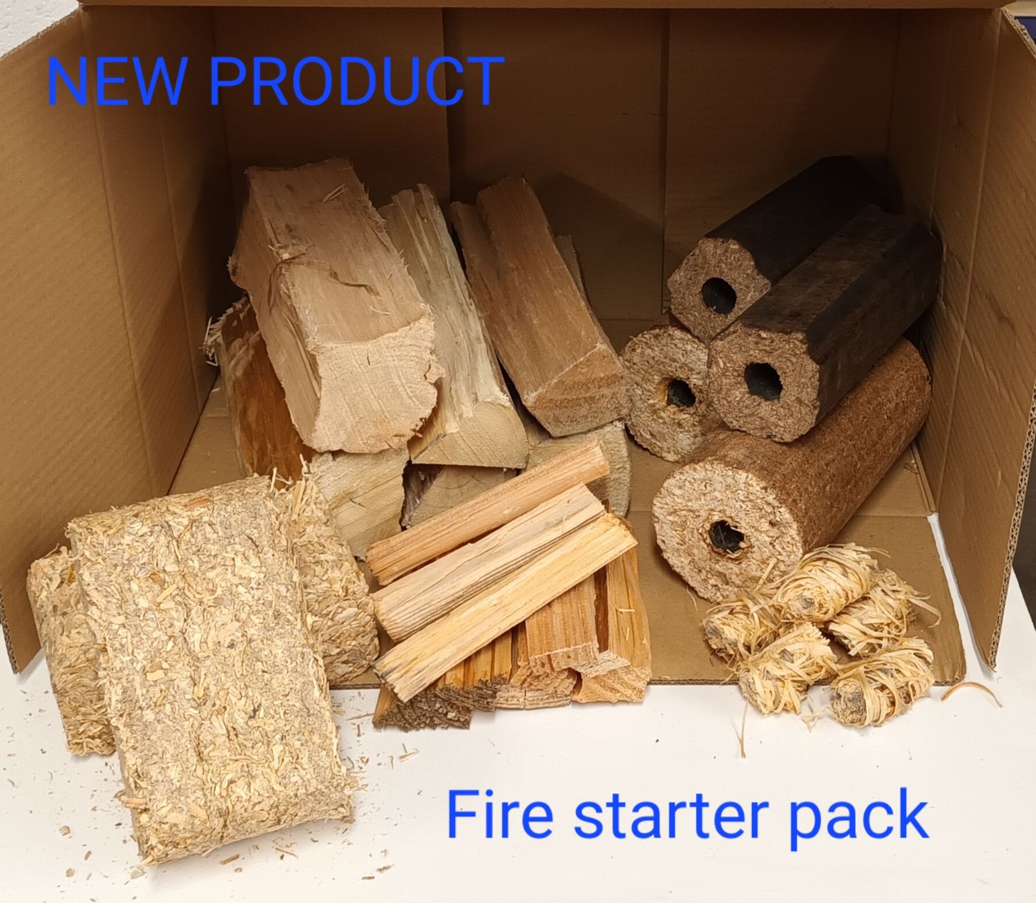 FIRE STARTER PACK - Firewood Solid Fuel Logs - WPS Supplies