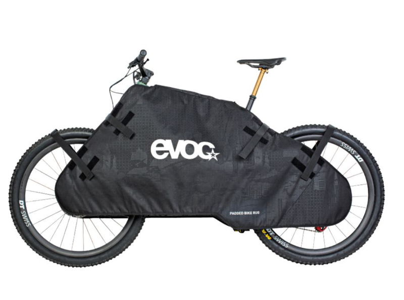VOC PADDED BIKE RUG - BLACK.