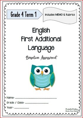 Maths Baseline Assessment Gr 4 2024