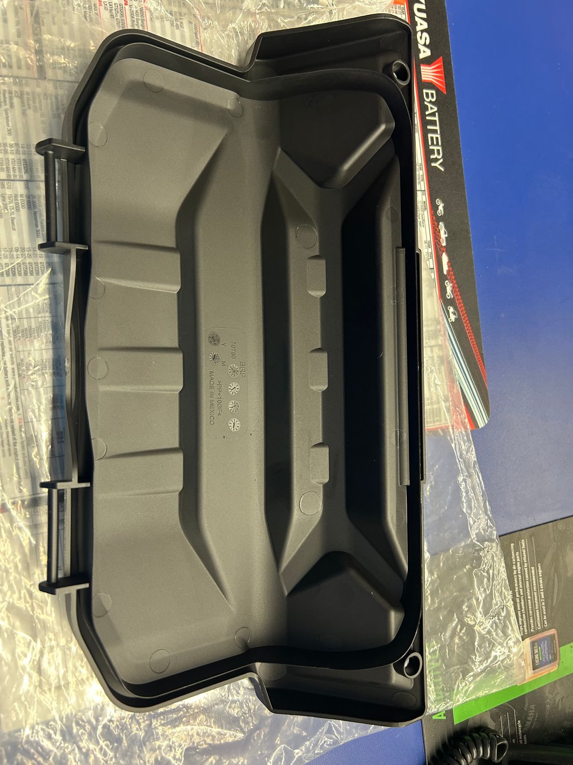Can-Am Defender Front Storage Bin Cover