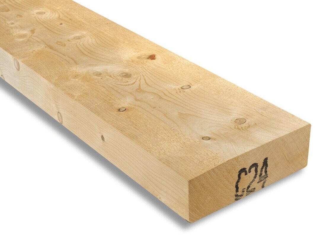 10" x 3" (250mm X 75MM ) C24 Black Forest German Timbers