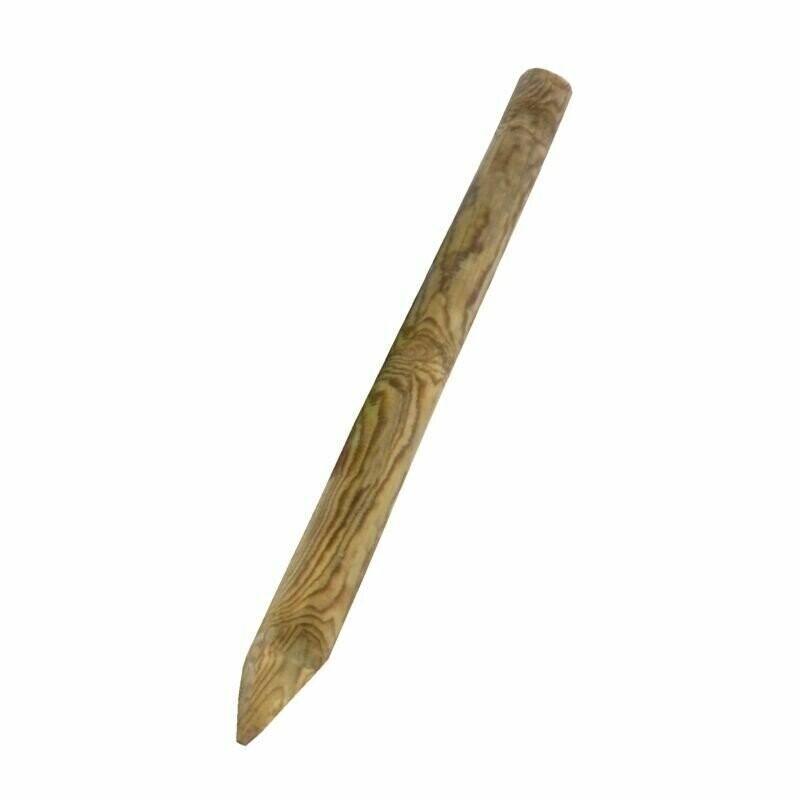Treated Round Pointed Post