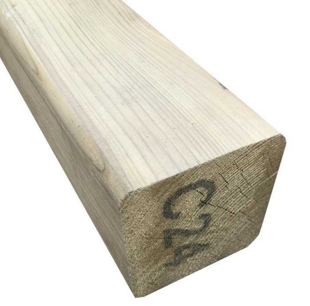 Ex 2” X 2” Treated C24 ( 44mm X 44mm Finish Size) Easy Edge