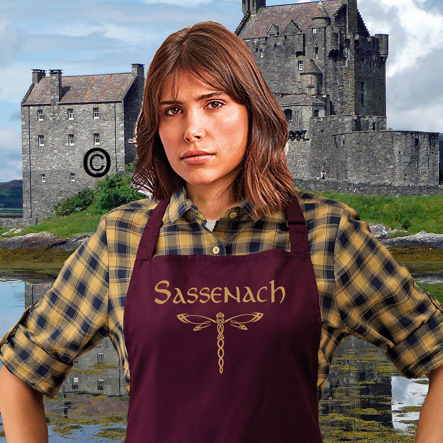 Outlander Sassenach Apron.