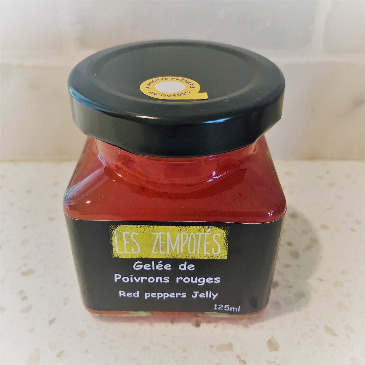 Gelée de poivrons rouges - LES ZEMPOTÉS