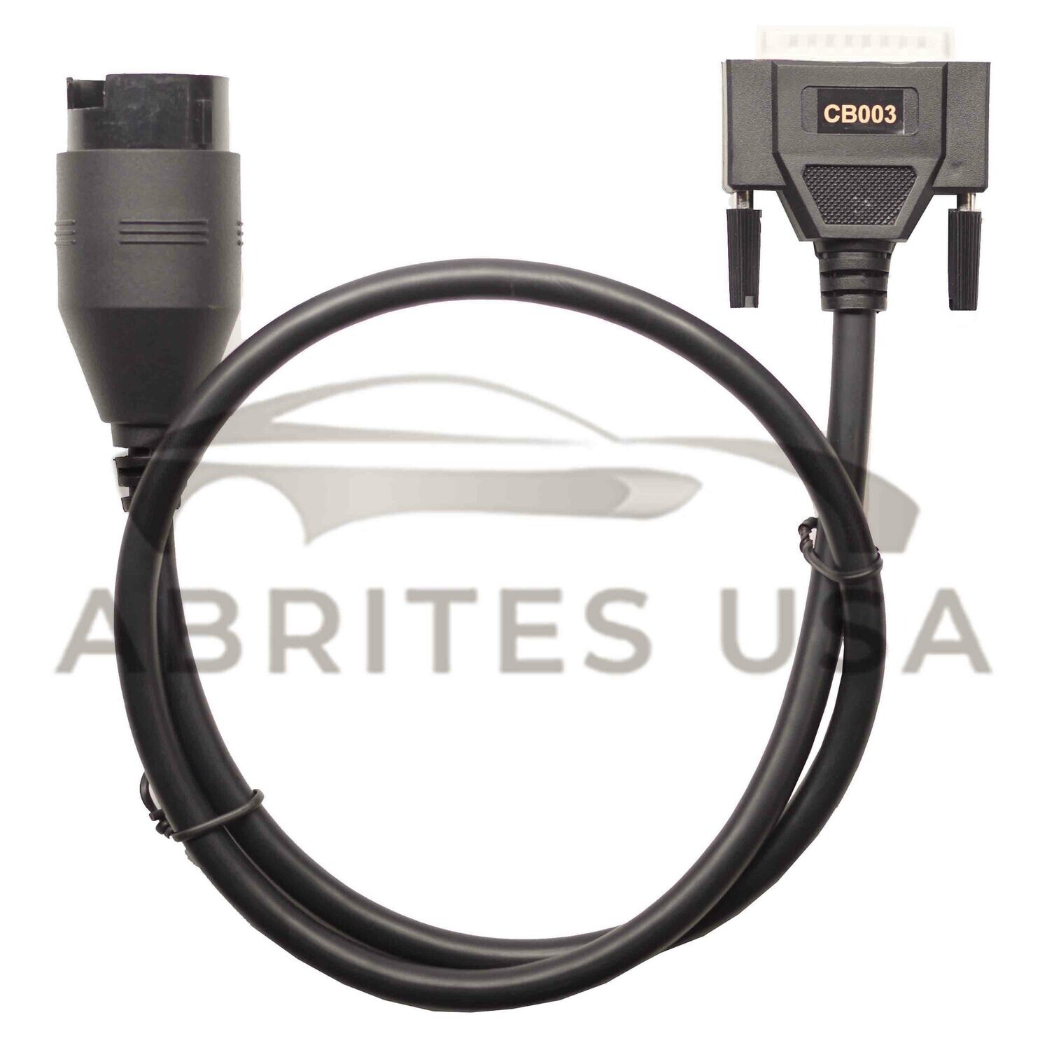 ABRITES CB003 - AVDI cable for 38 pins round diagnostic connector for ...
