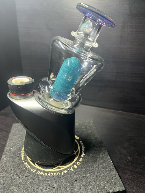 Charlie Shaw Puffco attachment (3 Hole Dome Style Perc) Bubble Trap ...