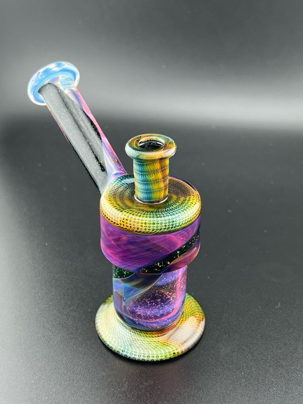 Charlie Shaw X Snook Glass 10mm Dry Rig Charlie shaped this piece up to ...
