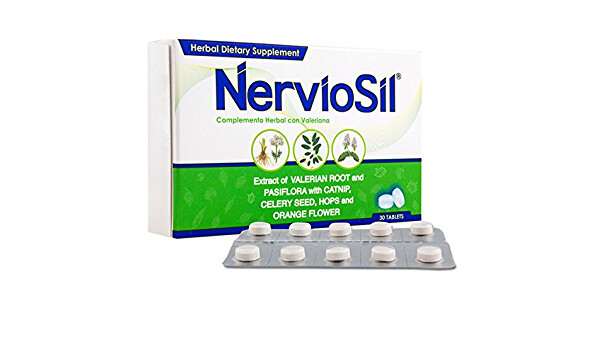 NERVIOSIL HERBAL SUPPLEMENT 30 TAB
