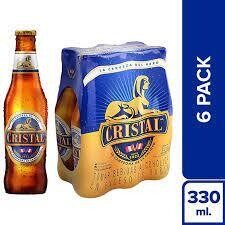 CRISTAL CERVEZA PERUANA 12 FL OZ-BOT 6 PACK