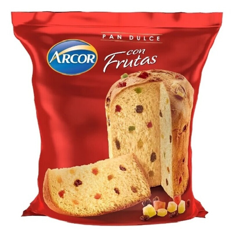 ARCOR PANETONE CON FRUTAS 400 GR