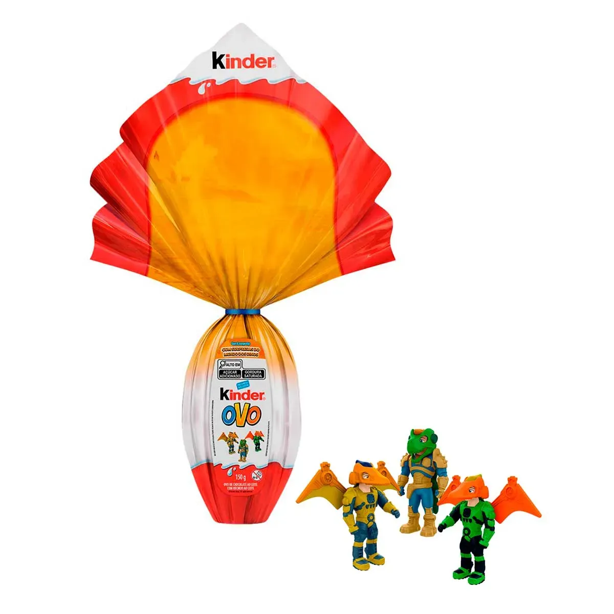 KINDER OVO DE PASCOA MUNDO DOS DINOS 150 GR