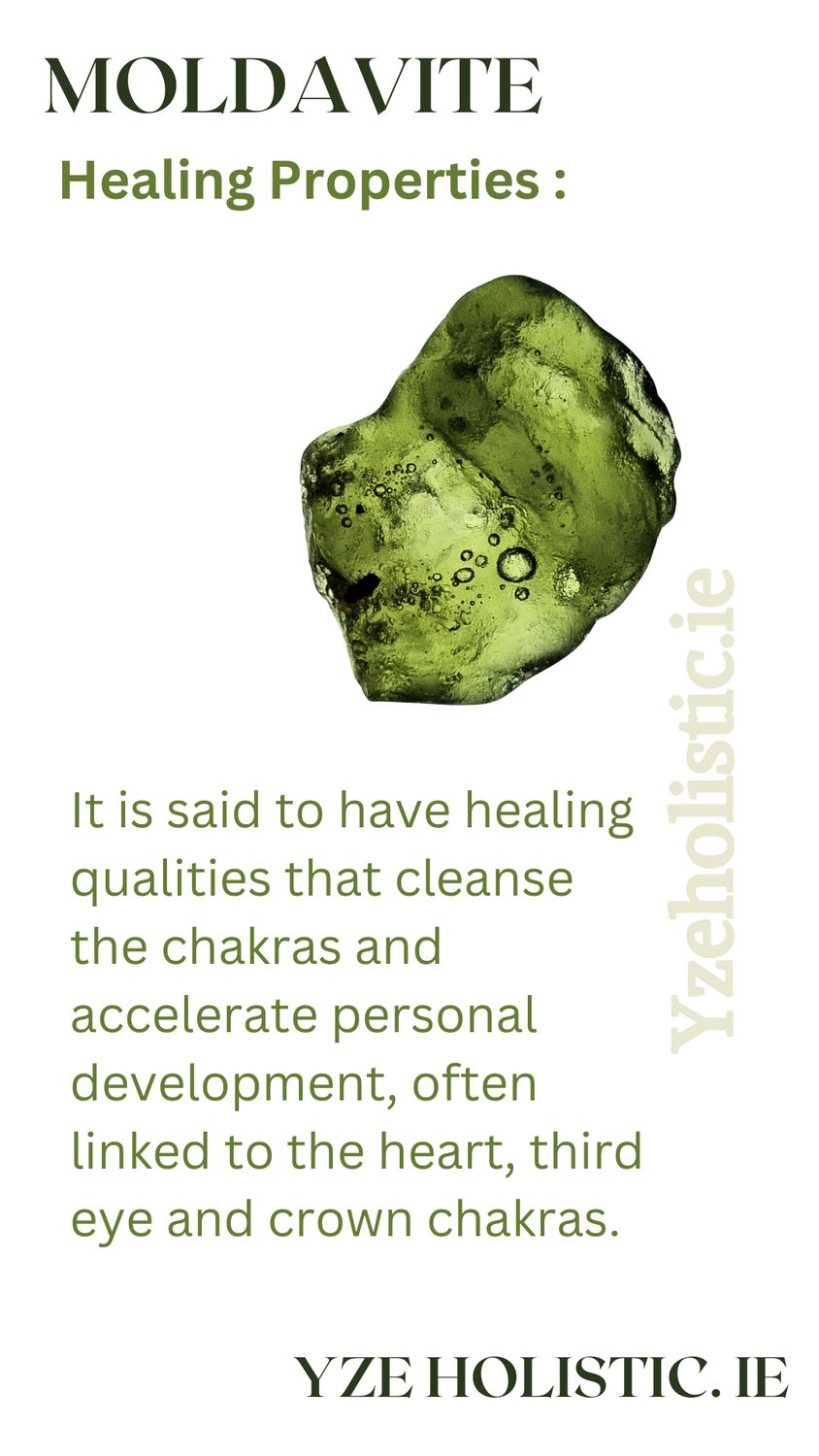 Moldavite Crystal Tektites