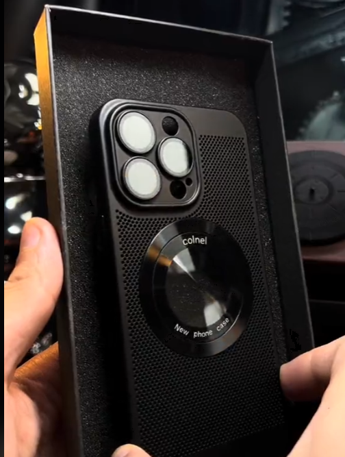 Ultra-thin cooling magnetic case! Missing label design full of high-end ...