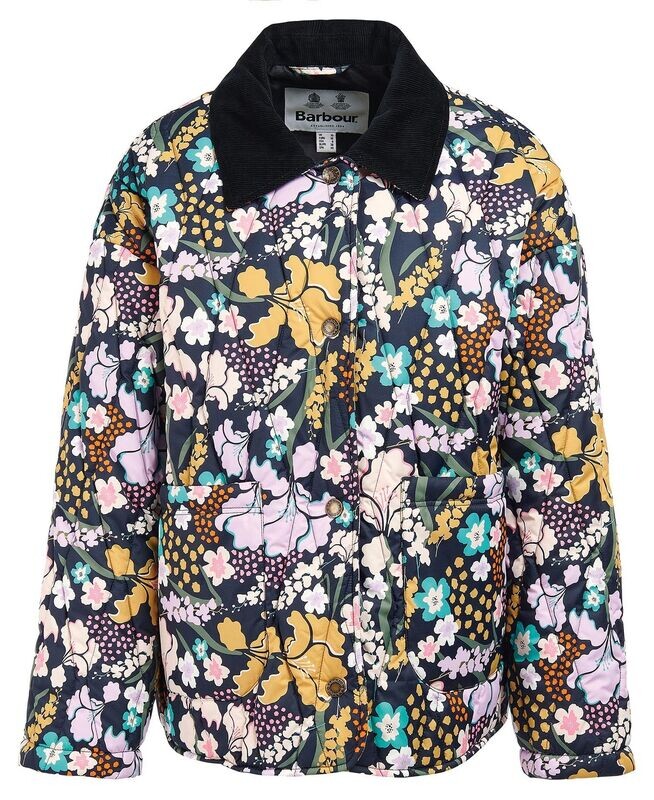Barbour Veste Delphinium fleurs