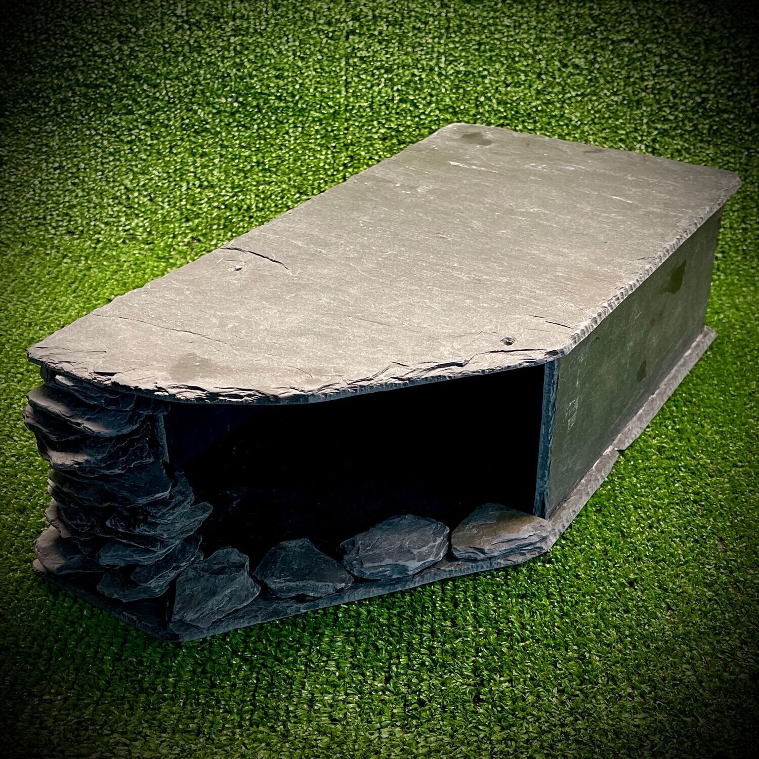 LARGE 40x20x10cm Natural Slate Reptile / Aquatic Cave / Hide basking ... LARGE 40x20x10cm Natural Slate Reptile / Aquatic Cave / Hide basking ...