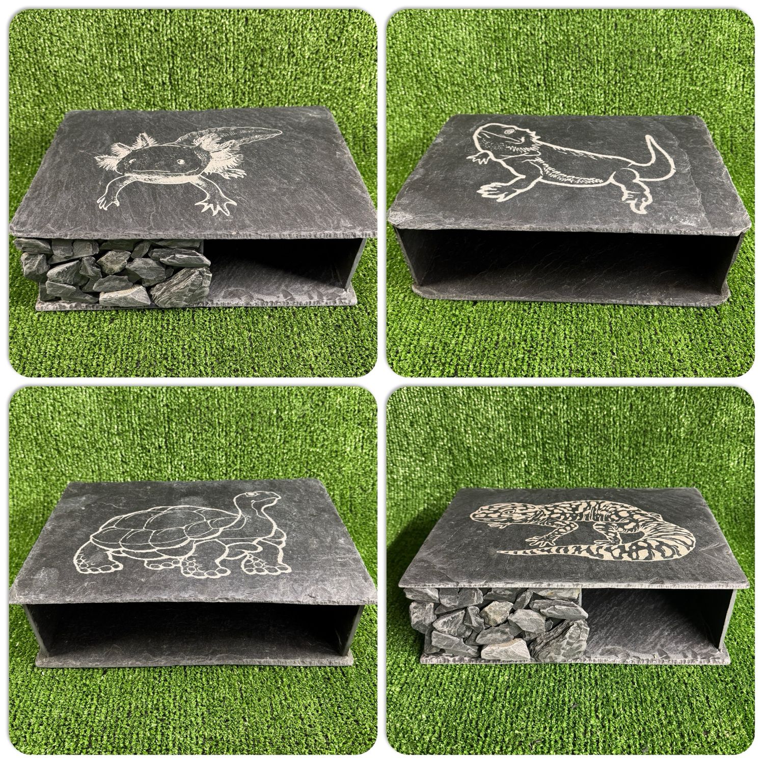 Aquarium & Reptile Slate Caves 9x30x20cm