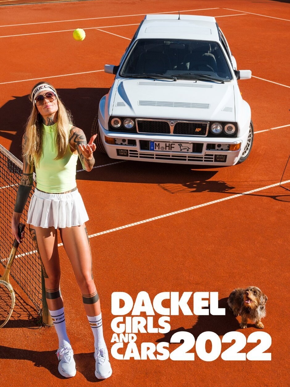 Dackel Girls and Cars Kalender 2022