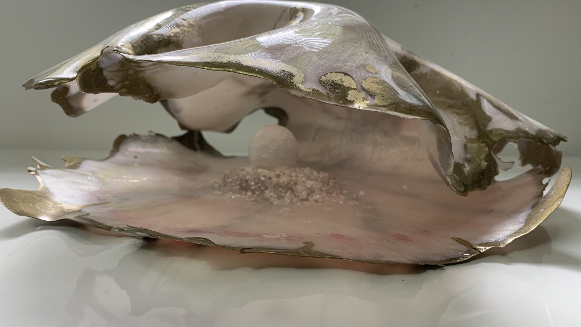 Handmade Resin Sculpture bowls, Candle, fruit or bathroom storage