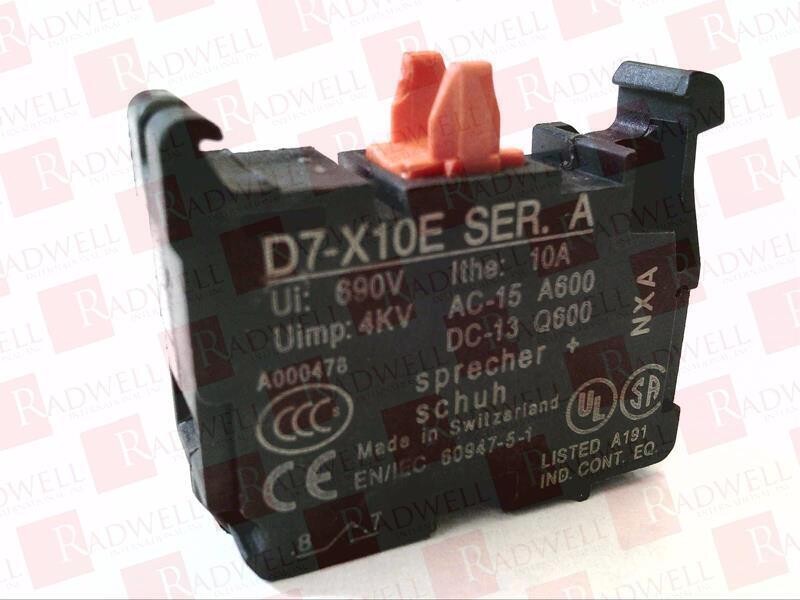 Sprecher+Schuh D7-X10 | Windsor, ON | 519-251-1155