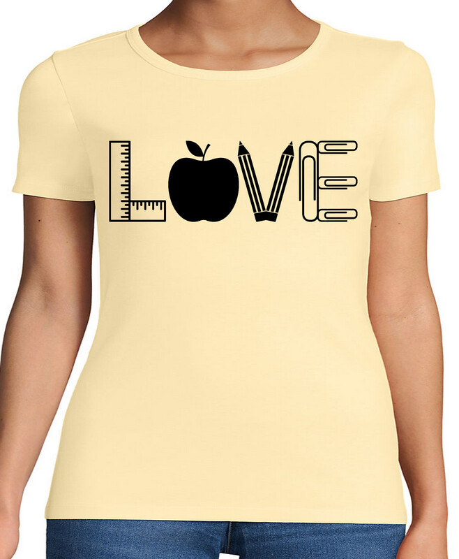 Educator Love Screen Print Transfer