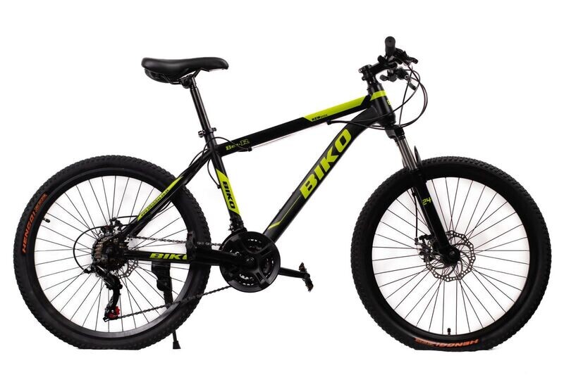 Biko Bikes 24" Boys/Girls Disc 7-Speed Shimano