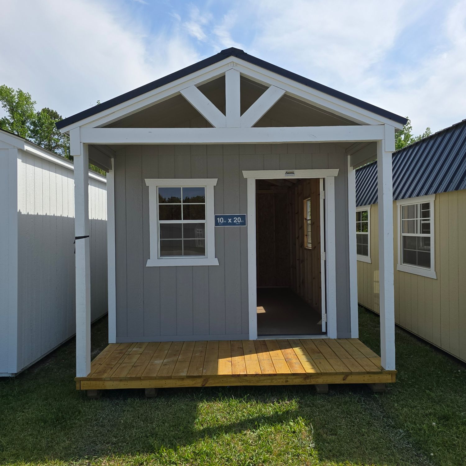 10x20 Utility Shed - Vaulted Playhouse - Store - Backyard Barns and ...