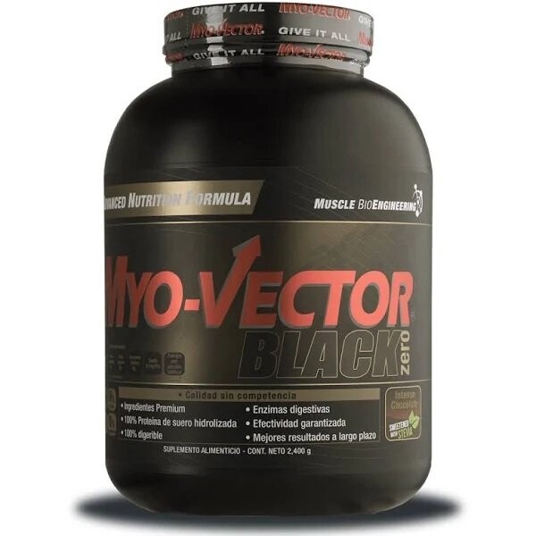 Myo-Vector Black Zero 2,400 Gr 80 Serv