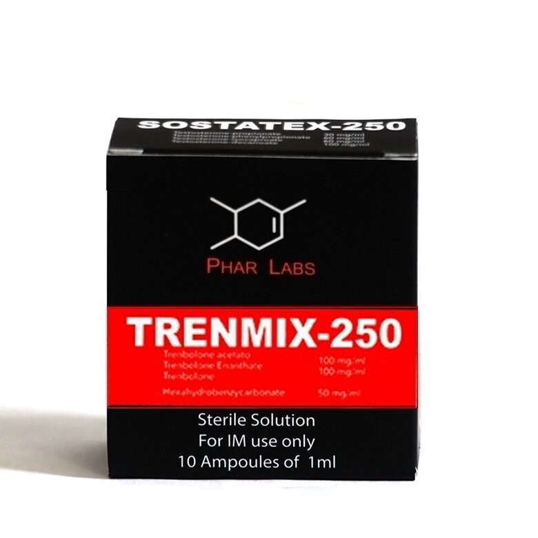 Trenmix-250 Mix de Trenbolonas 10 amp con 250mg/ml. Phar Labs