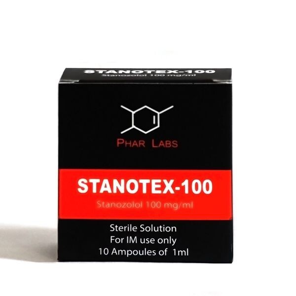Stanotex 100 Stanozolol 10 amp de 100mg Phar Labs