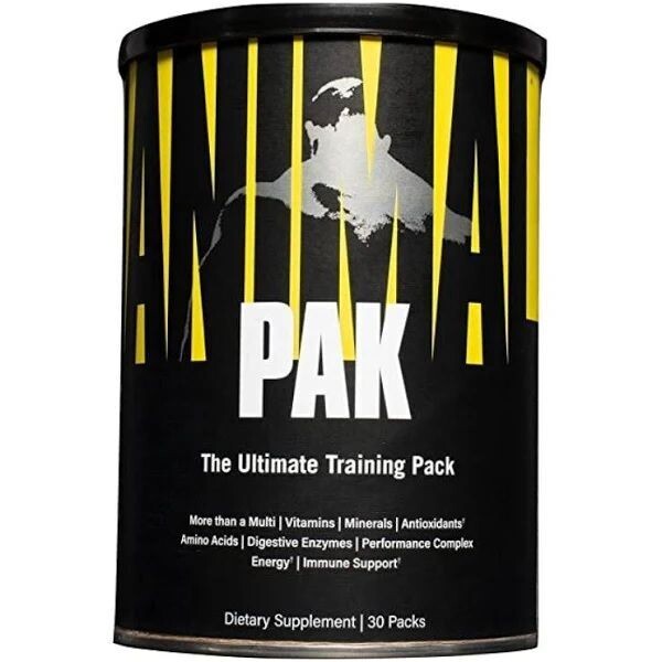 Universal Animal Pak 30 Packs 8 Pastillas
