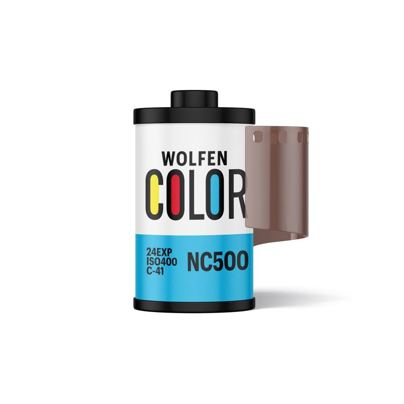 WOLFEN NC500 35mm Color Negative film 24 EXP "COLOR VINTAGE"