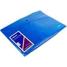 NEXX PP BUTTON ENVELOPE A4 BLUE