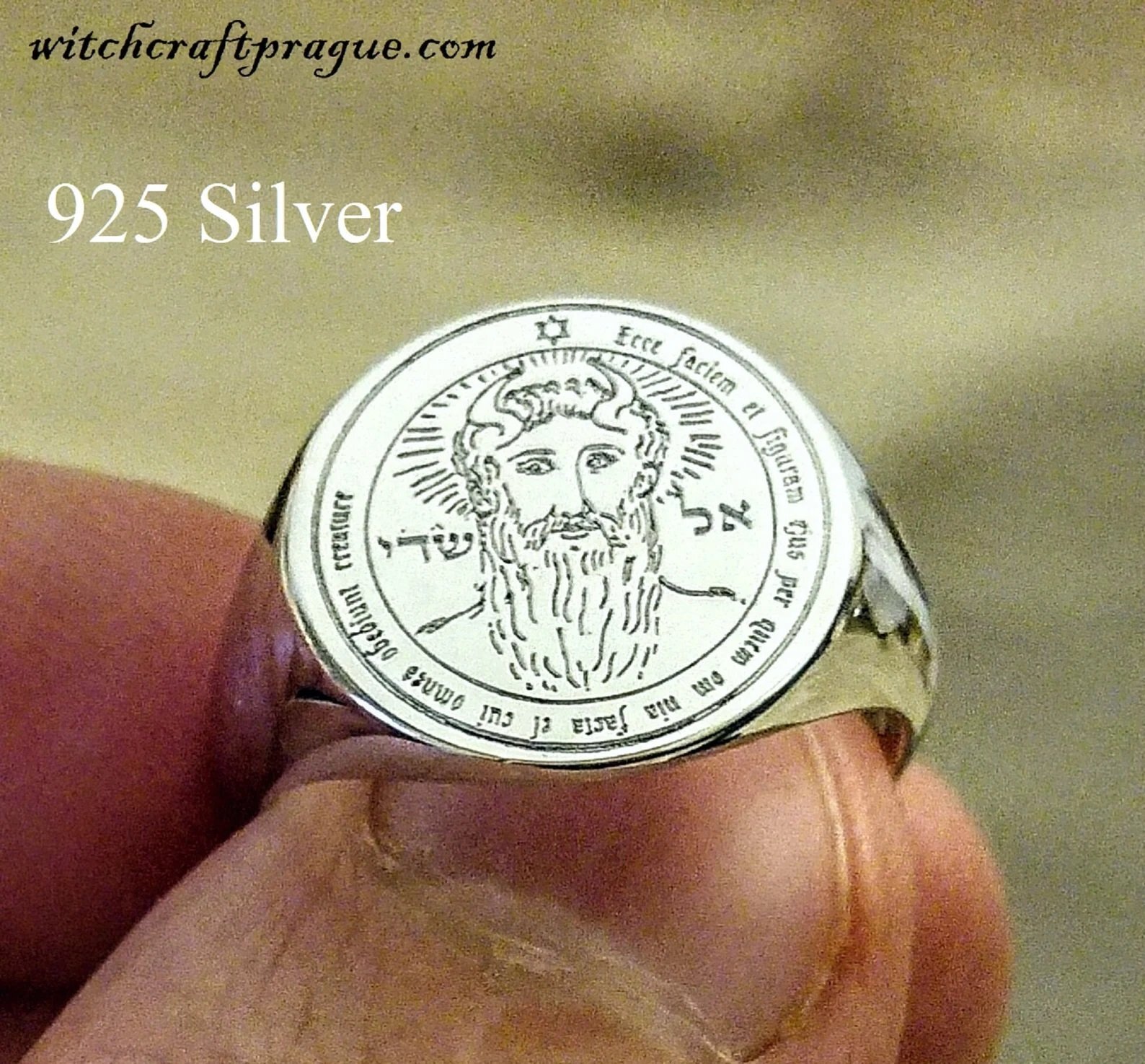First Pentacle of the sun seal of Solomon ring