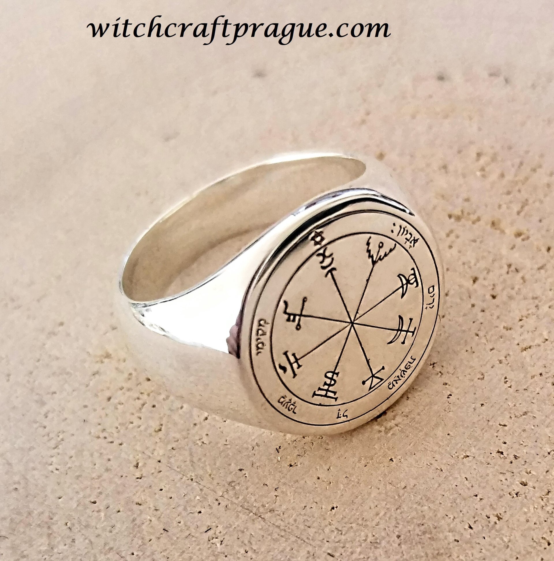 Seventh Pentacle of Jupiter ring seal of Solomon
