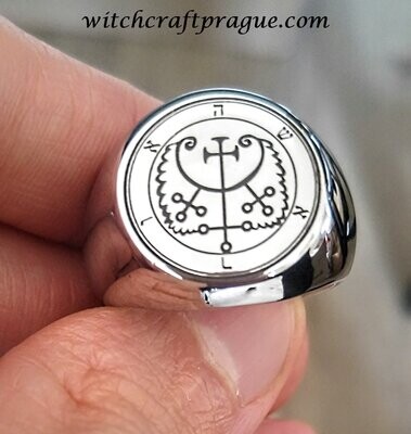 Solomon magic ring Goetia amulet,lesser key talisman