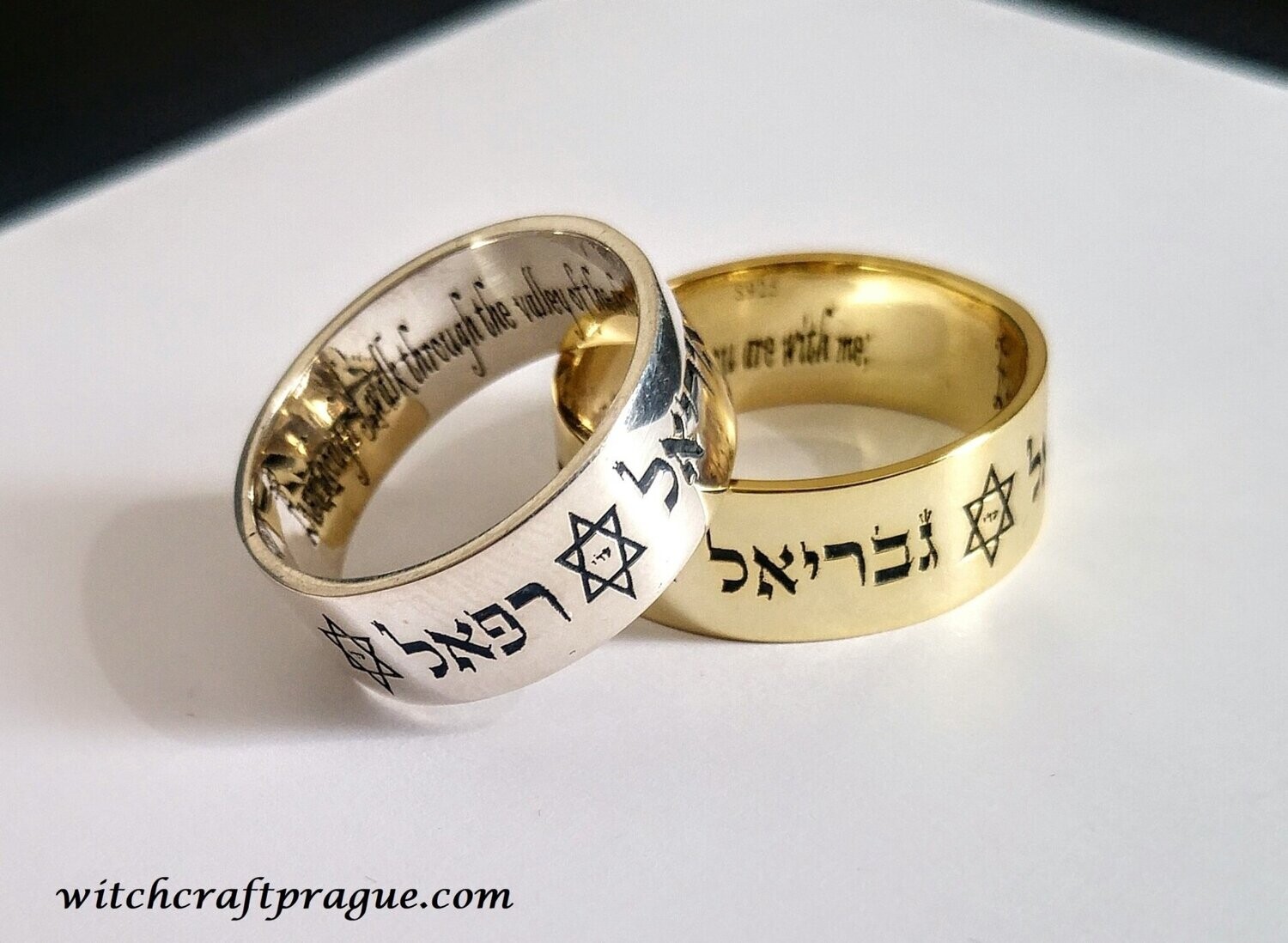 Archangels amulet for protection and blessing ring,witchcraft amulet