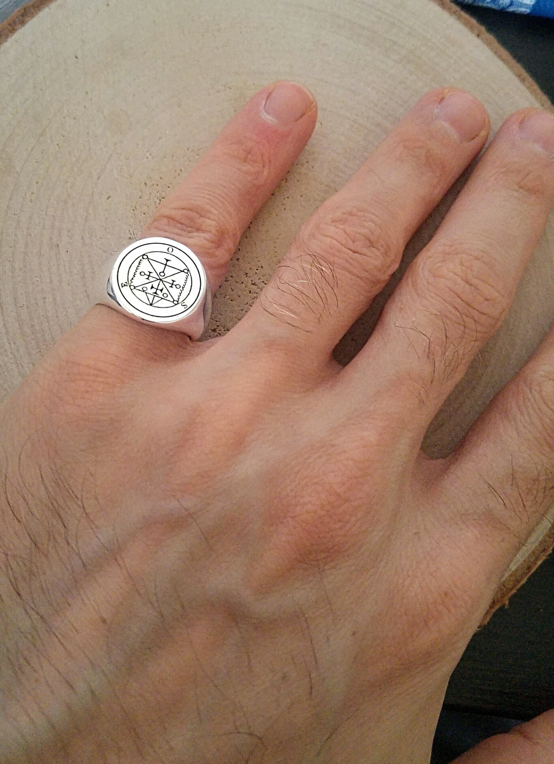 witchcraft Goetia Ose seal ring amulet demon sigil