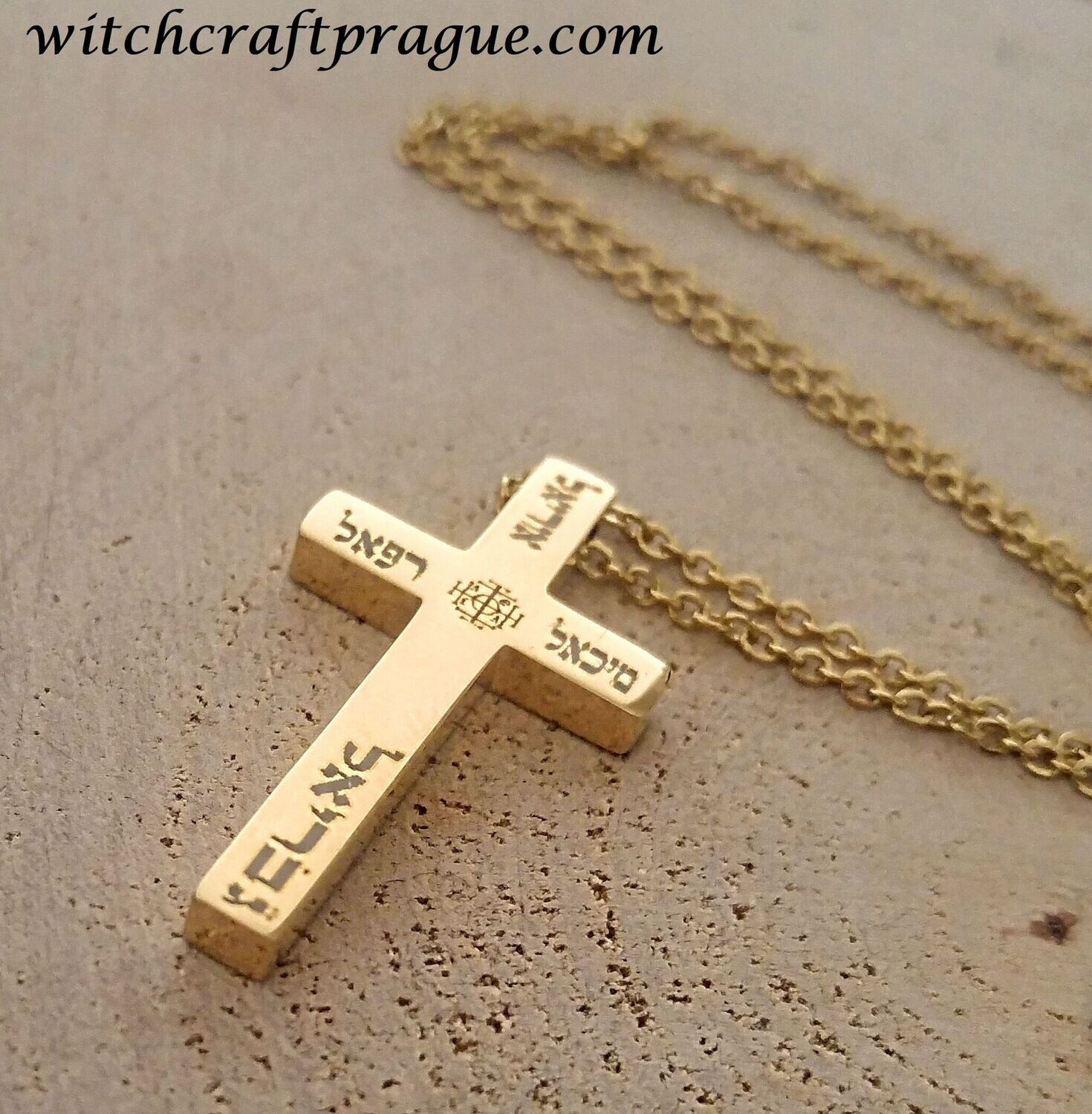 Cross amulet for protection from evil necklace