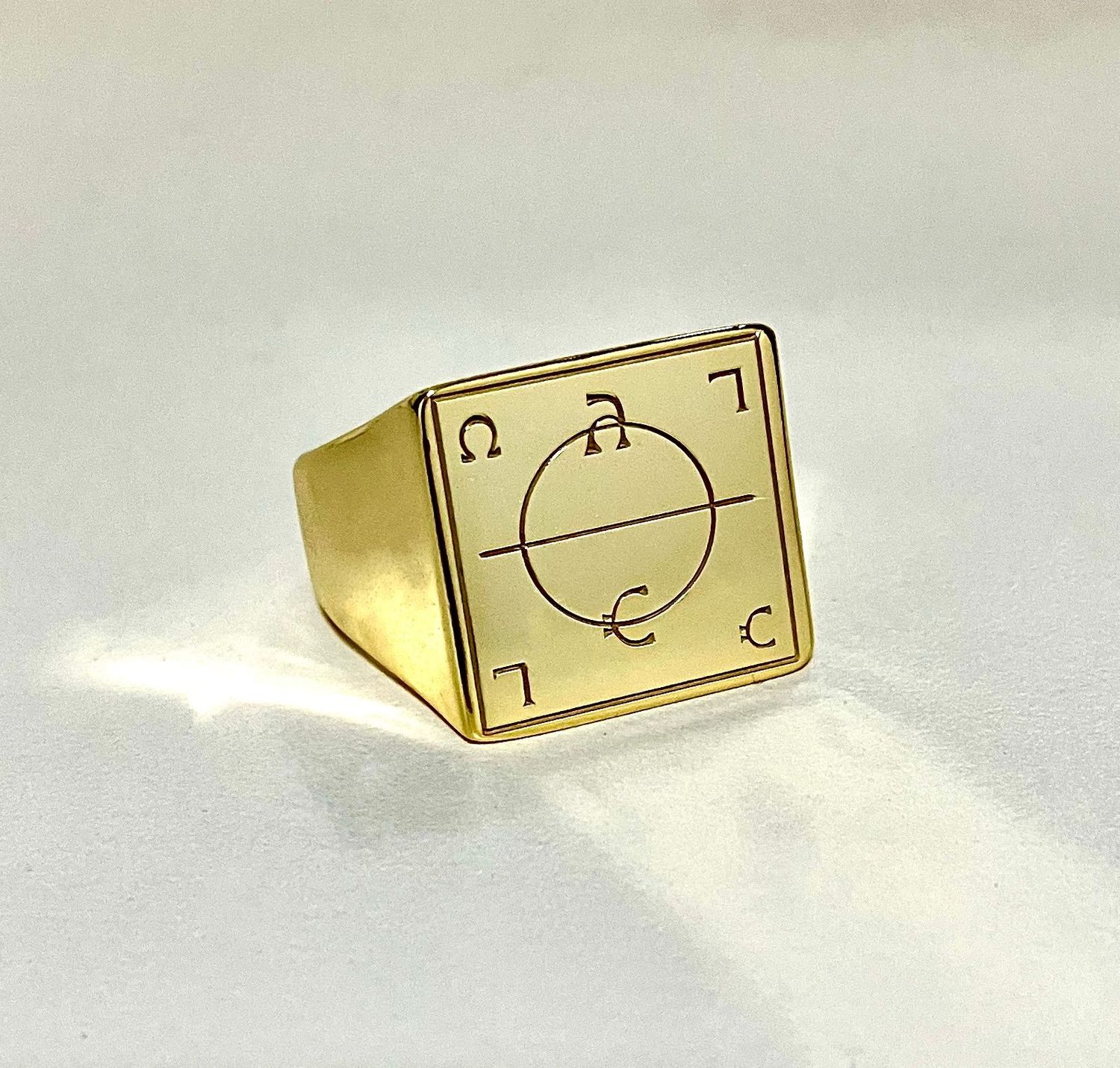 Enochian PELE Ring | Dr. John Dee Divine Magic Talisman