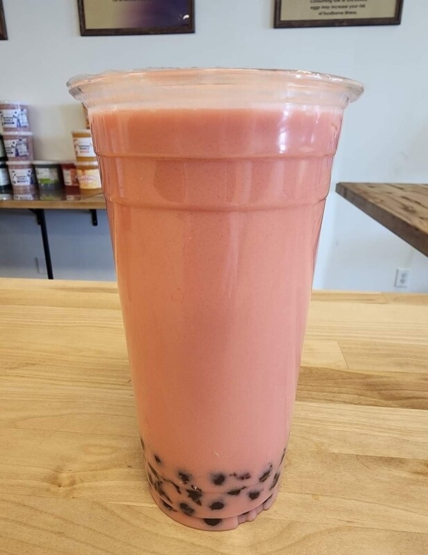Watermelon Milk Tea