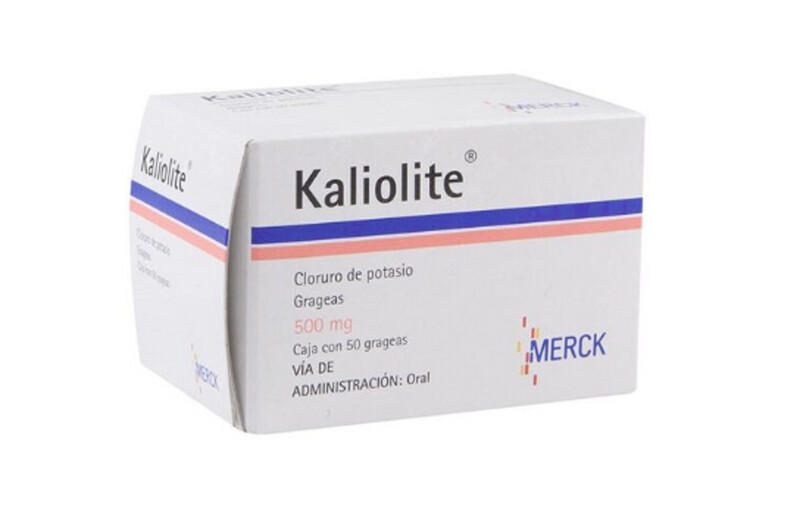 KALIOLITE, 500MG, 50 GRAG. (KALIOLITE) POTASSIUM CHLORIDE