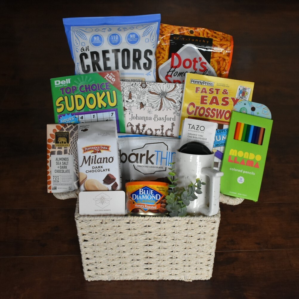 Custom Get Well Soon Gift Basket