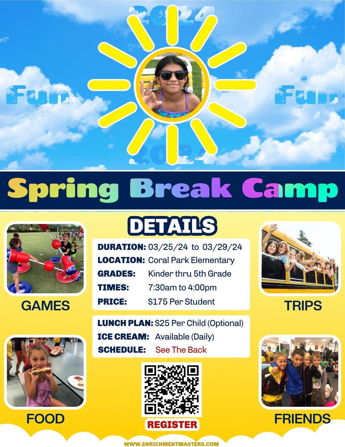 Spring Break Camp 2024 (1 Student)